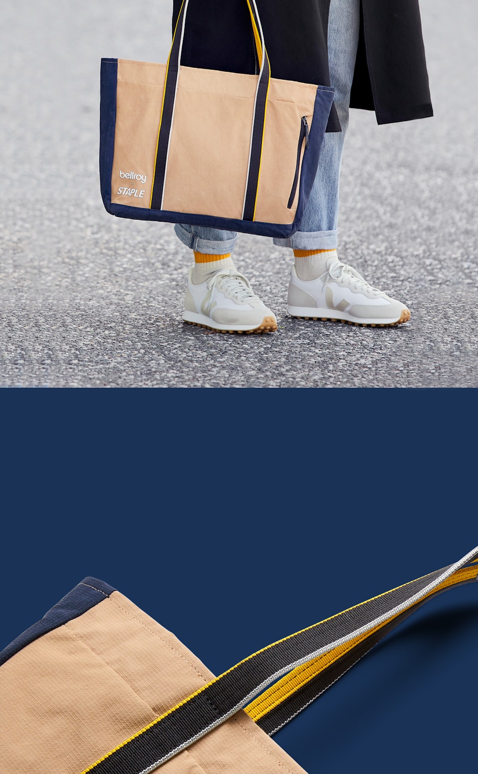 Bellroy X Staple Tote | Collaboration tote for charity | Bellroy