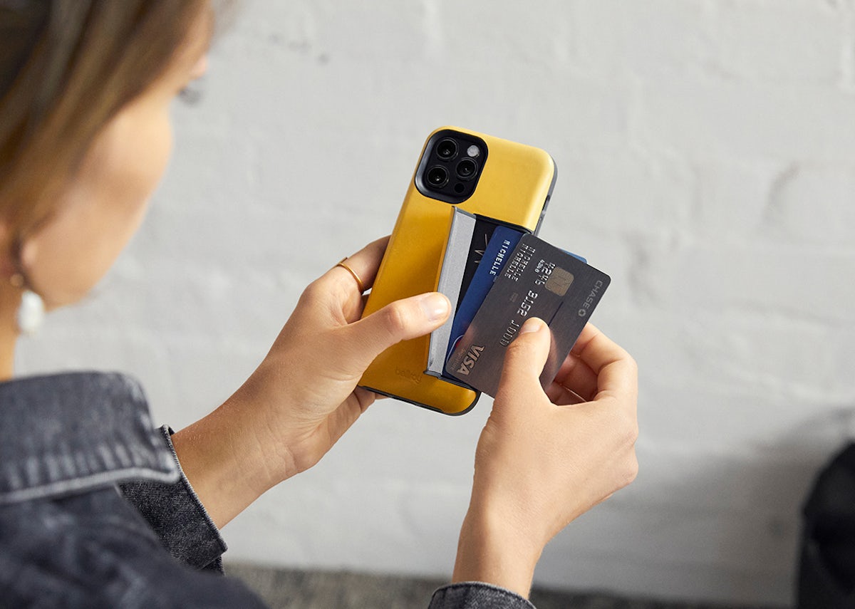 Phone Case 3 Card | Leather Phone Case Wallet for new iPhone 12 | Bellroy